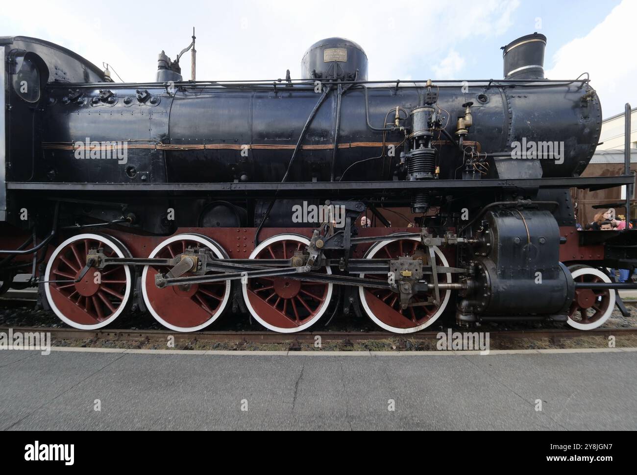 Historic locomotives, guided tours, steam trains, railcars at the open ...