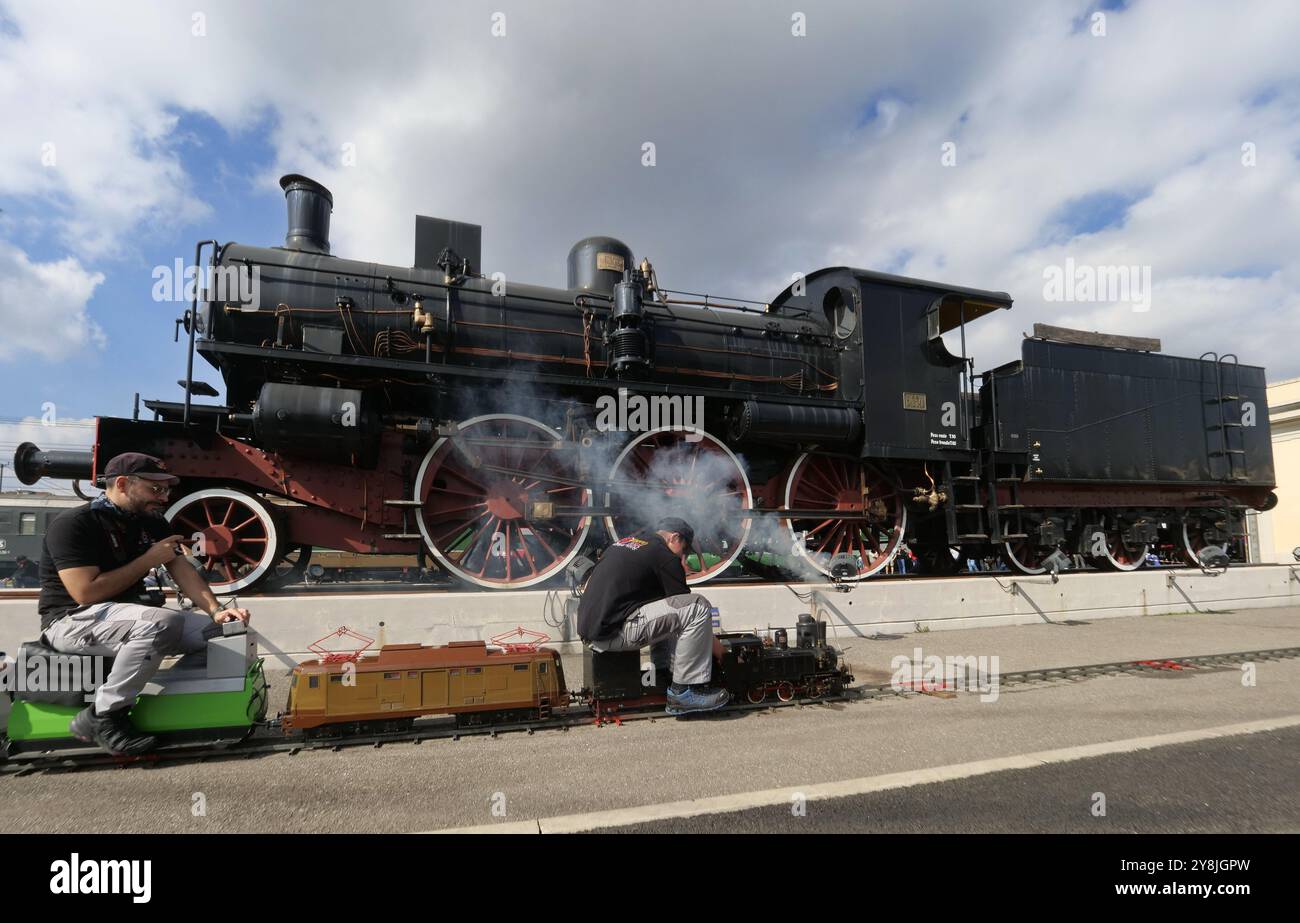 Historic locomotives, guided tours, steam trains, railcars at the open ...