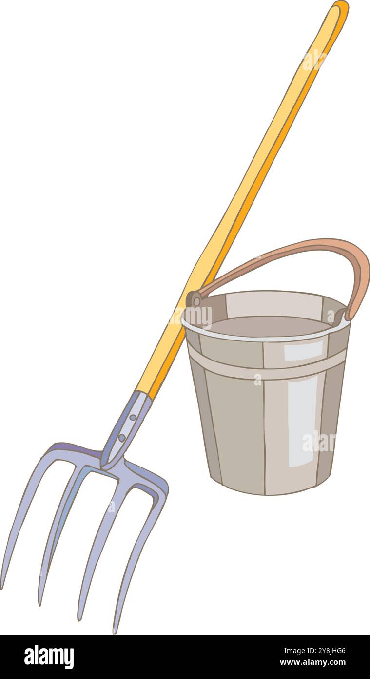 metal and rubber garden tools for weeding watering trimming of plants ...