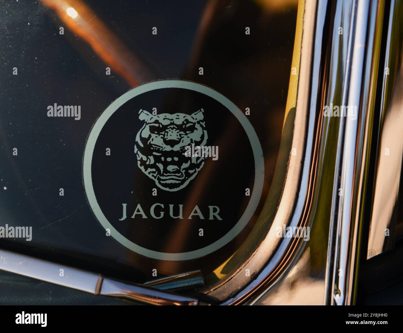 The British Jaguar E Type 4.2 Stock Photo - Alamy