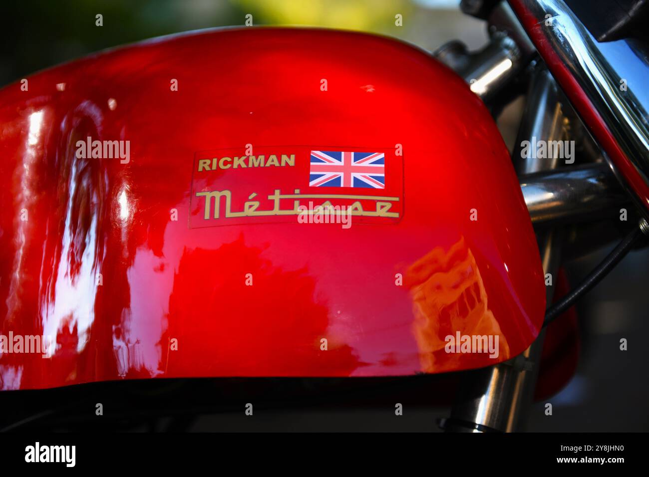 1971 Rickman Triumph Metisse motorcycle Stock Photo - Alamy