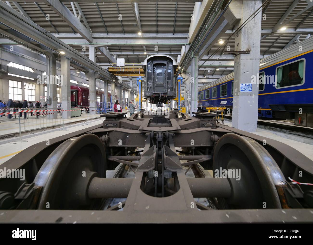 Historic locomotives, guided tours, steam trains, railcars at the open ...