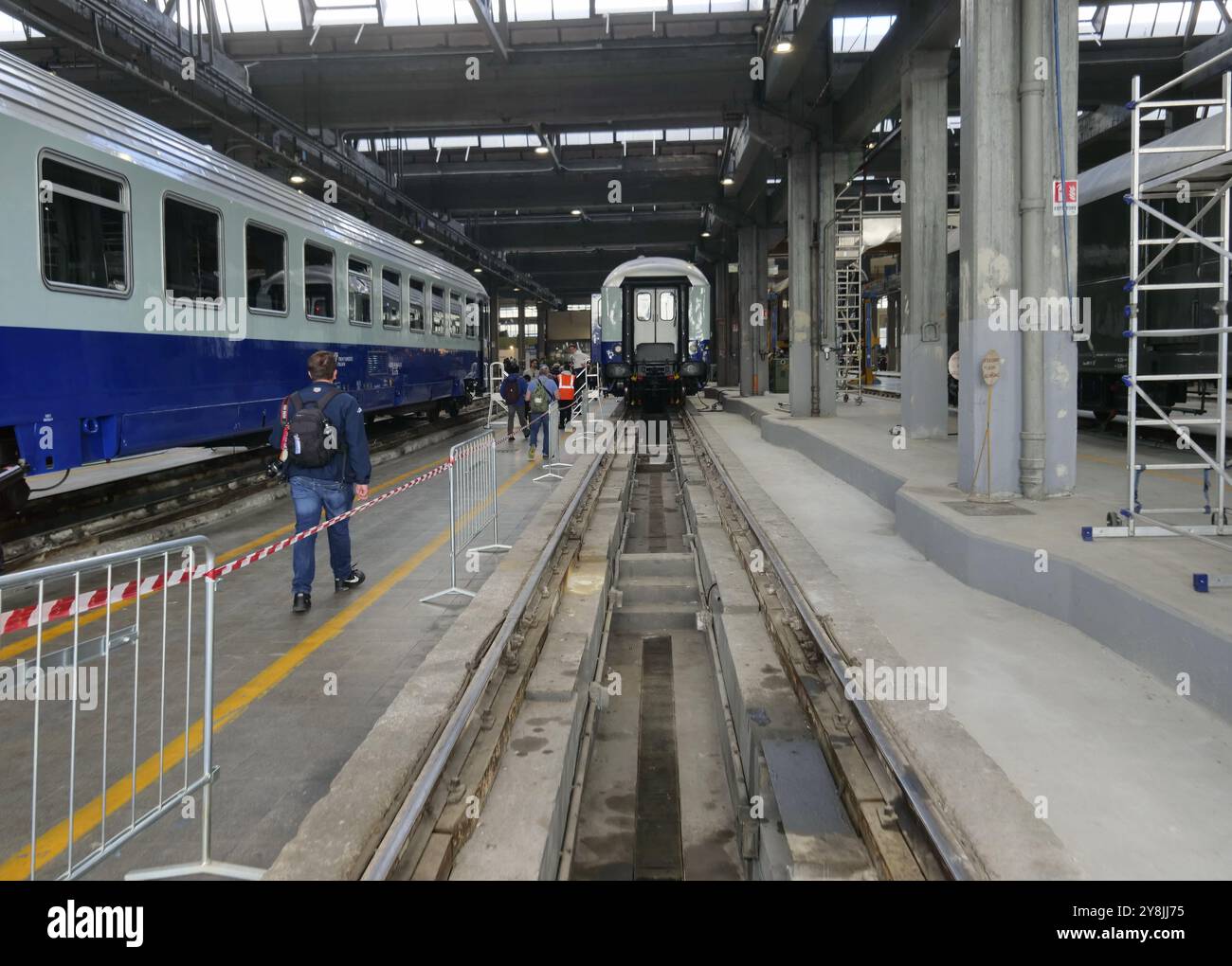 Historic locomotives, guided tours, steam trains, railcars at the open ...