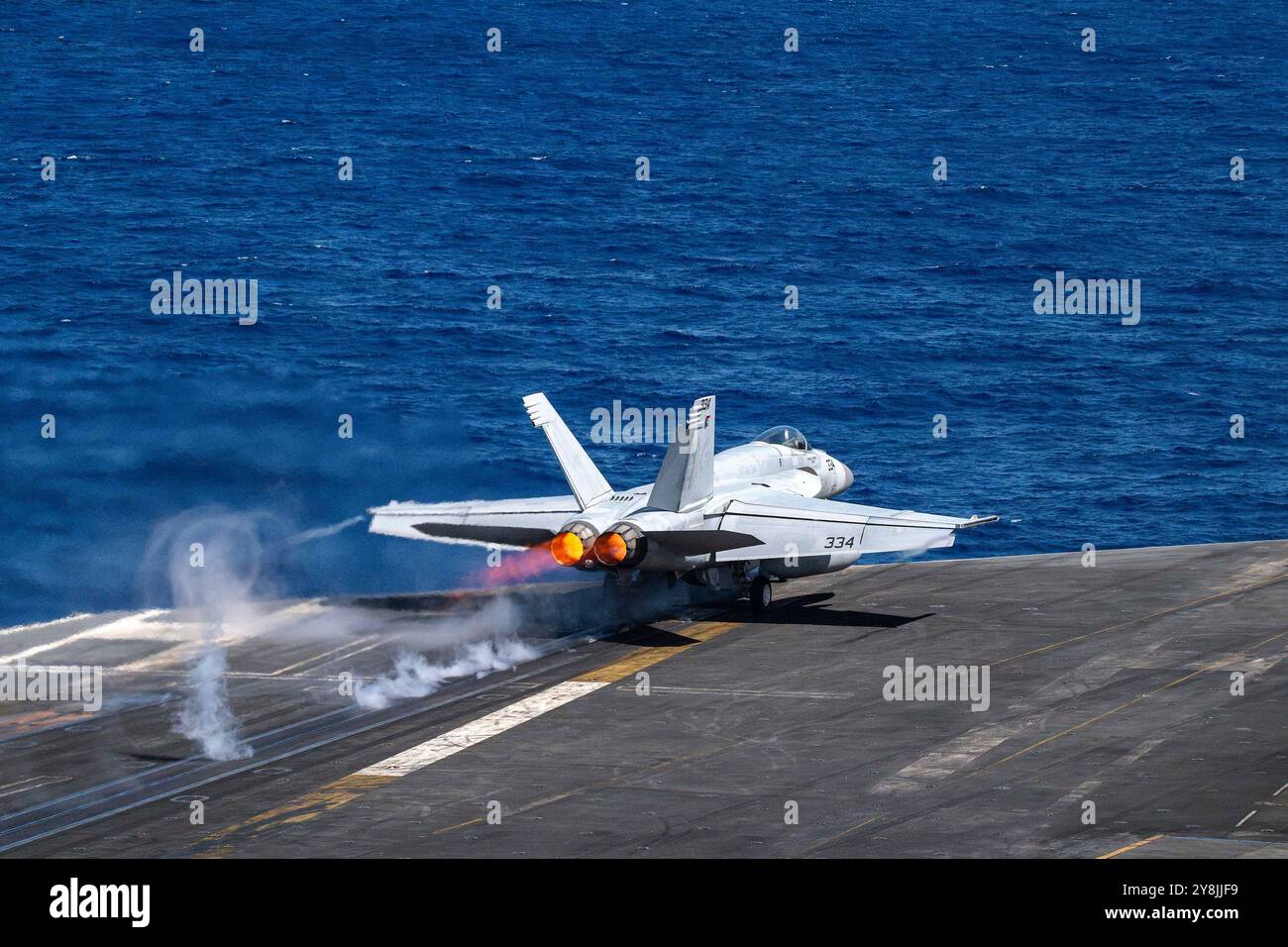 Pacific Ocean, International Waters. 03 October, 2024. A U.S Navy F/A ...