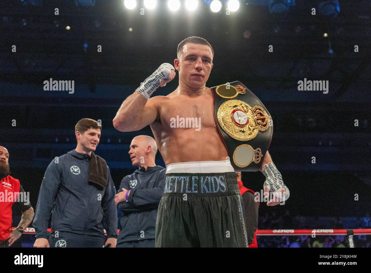 Liverpool, UK. 5th Oct 2024. Nick Ball Knocks Out Ronny Rios And ...