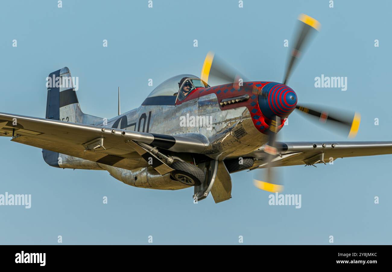 North American P-51D Mustang Stock Photo - Alamy