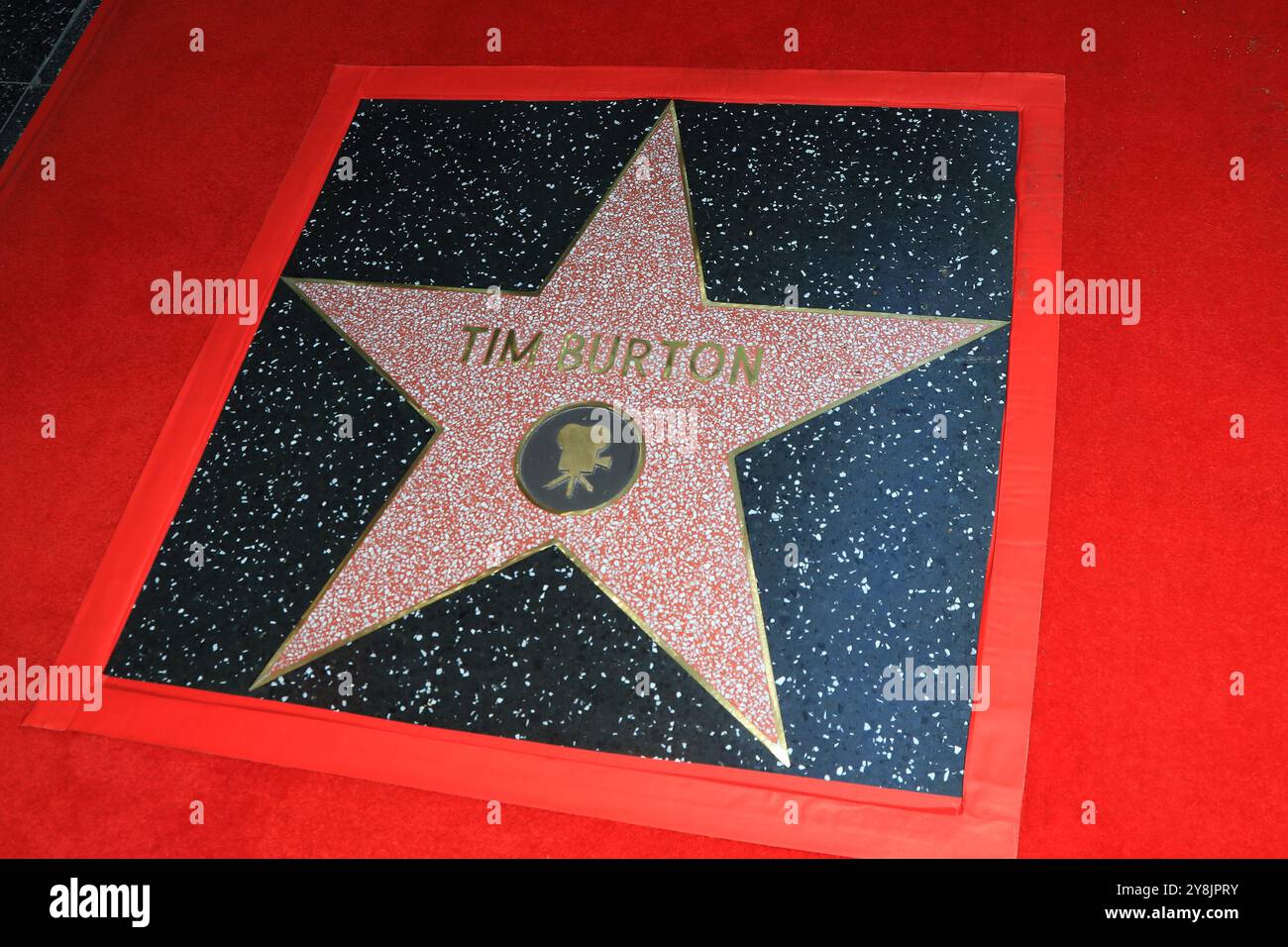 Tim Burton Star Ceremony on the Hollywood Walk of Fame on September 3 ...
