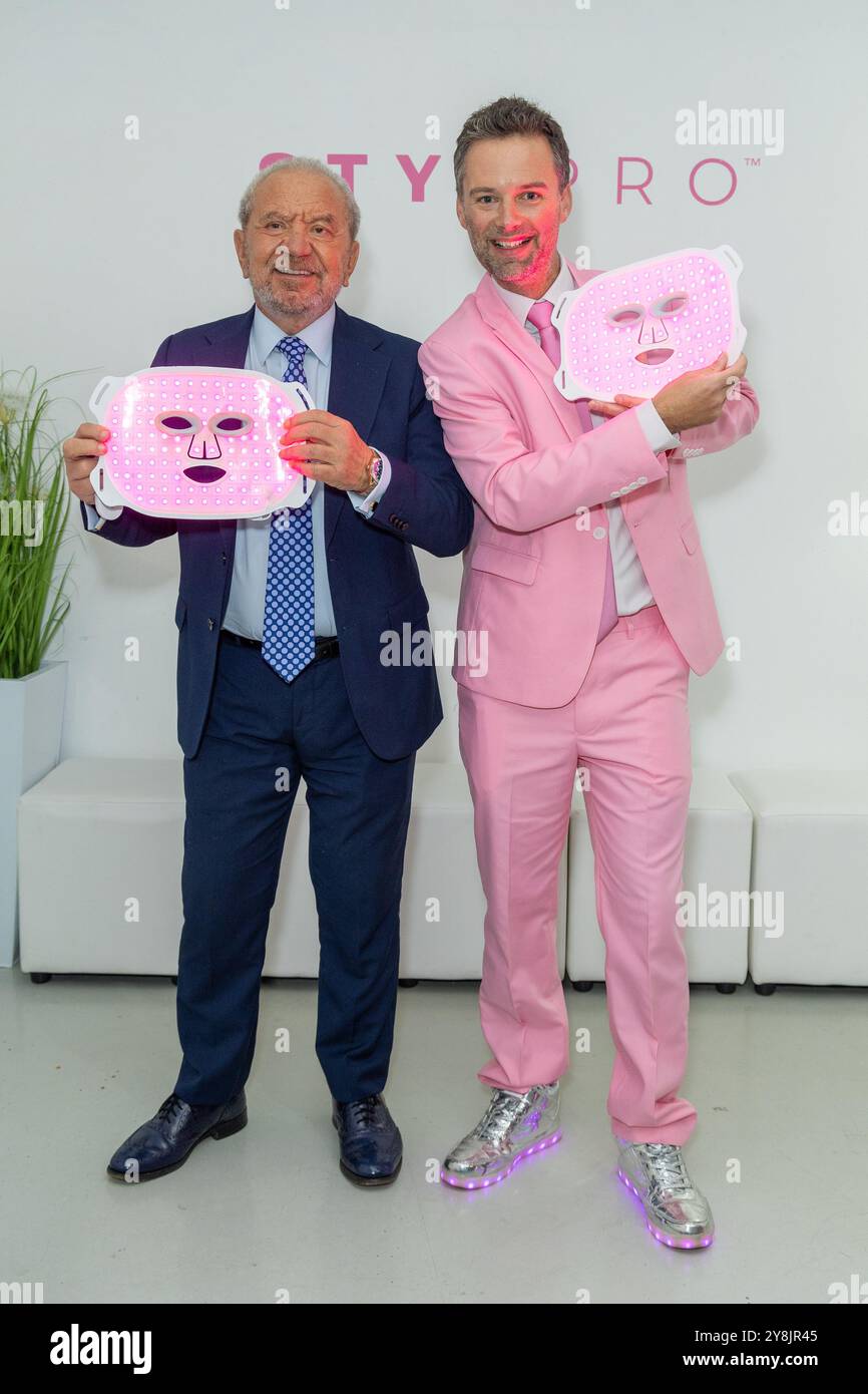 Lord Alan Sugar and Tom Pellereau launch the latest range of STYLPRO ...