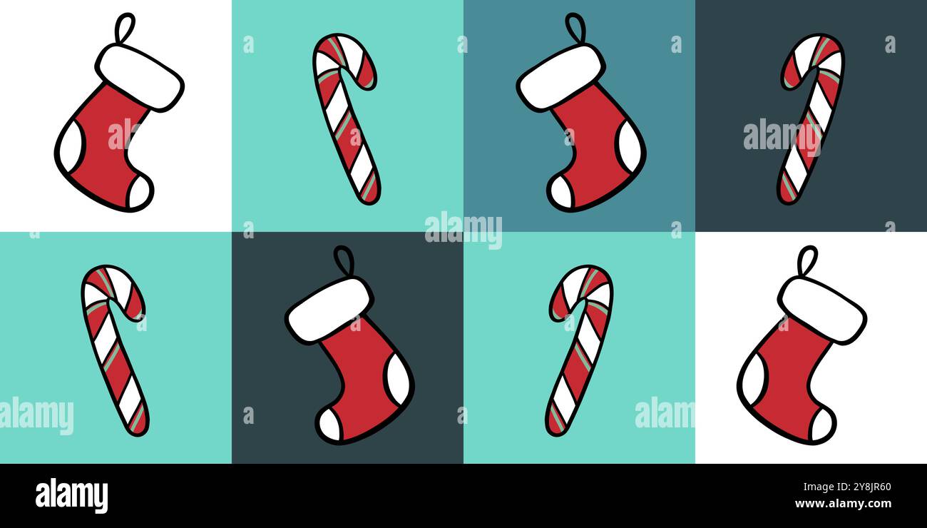 Alternating colors of blue Stock Vector Images - Alamy