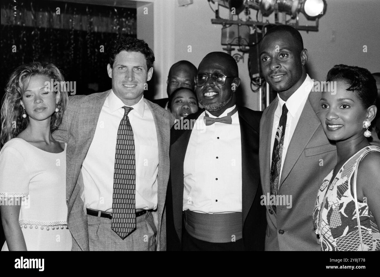 Steve Young and girlfriend with Jerry Rice and wife Jacqueline Oakland ...