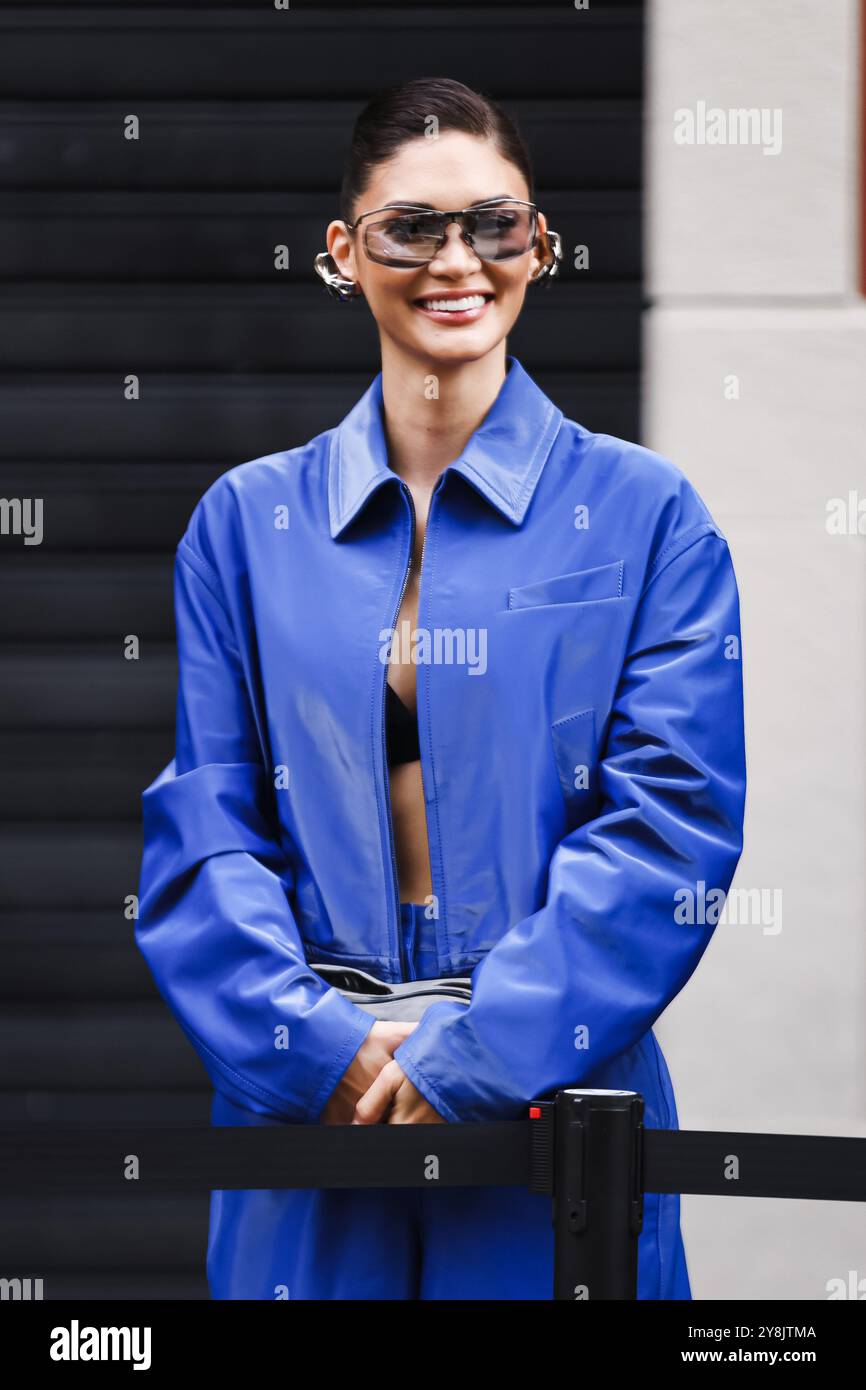 Milan, Italy. 21st Sep, 2024. Pia Wurtzbach attends the Ferrari Fashion ...