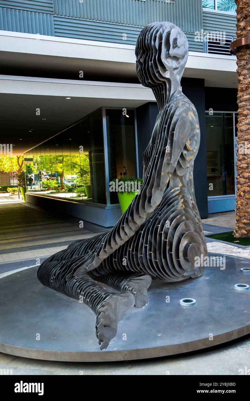 Isabelle statue by Julian Voss-Andreae in Downtown Palm Springs ...