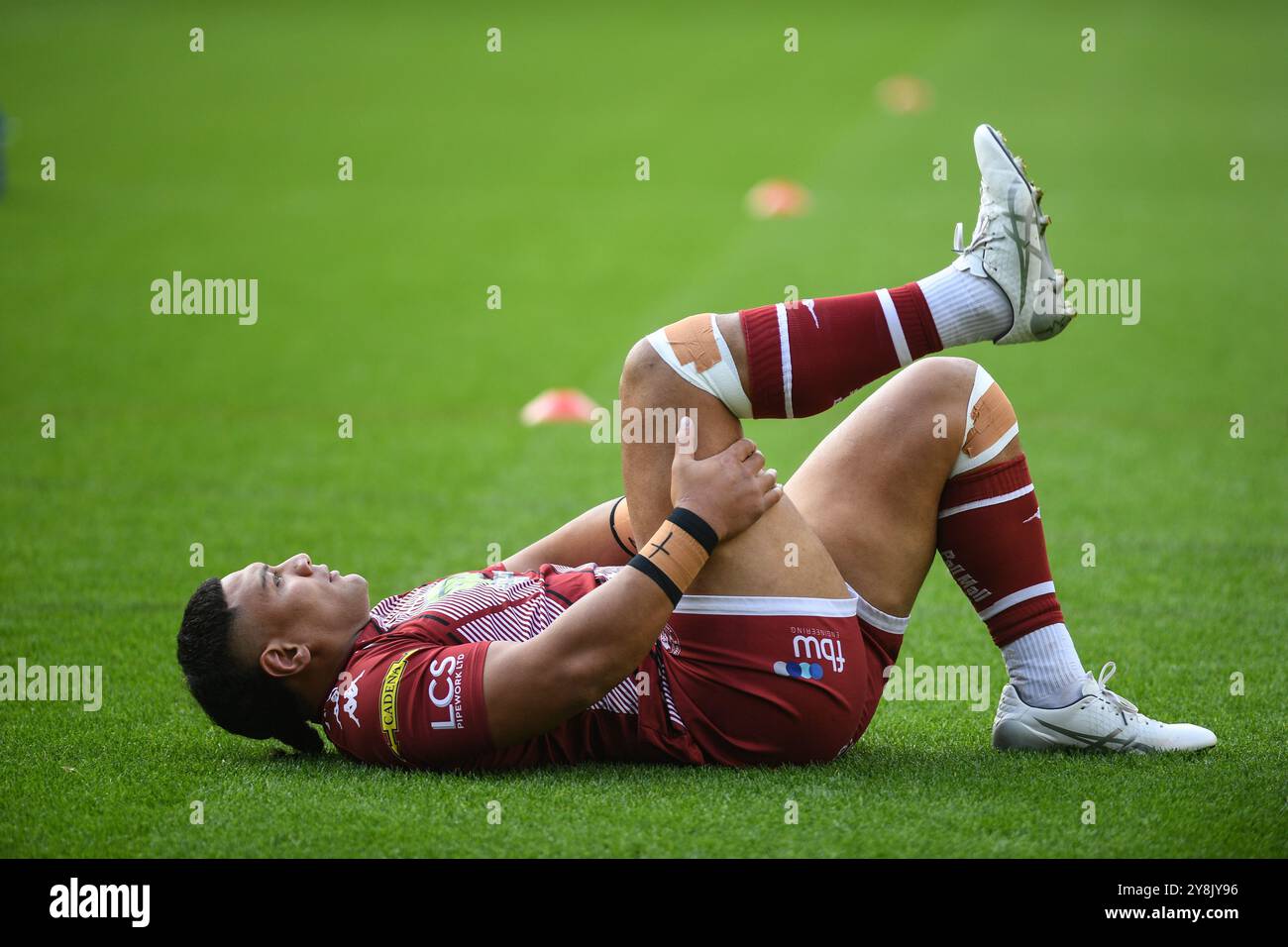 Wigan, England - 5th November 2024 - Patrick Mago of Wigan Warriors ...