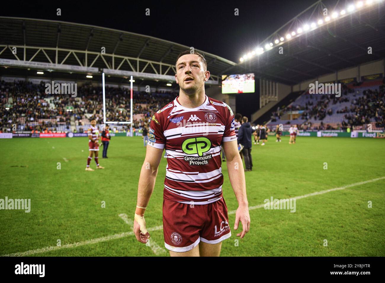 Wigan, England - 5th November 2024 - Jake Wardle of Wigan Warriors ...