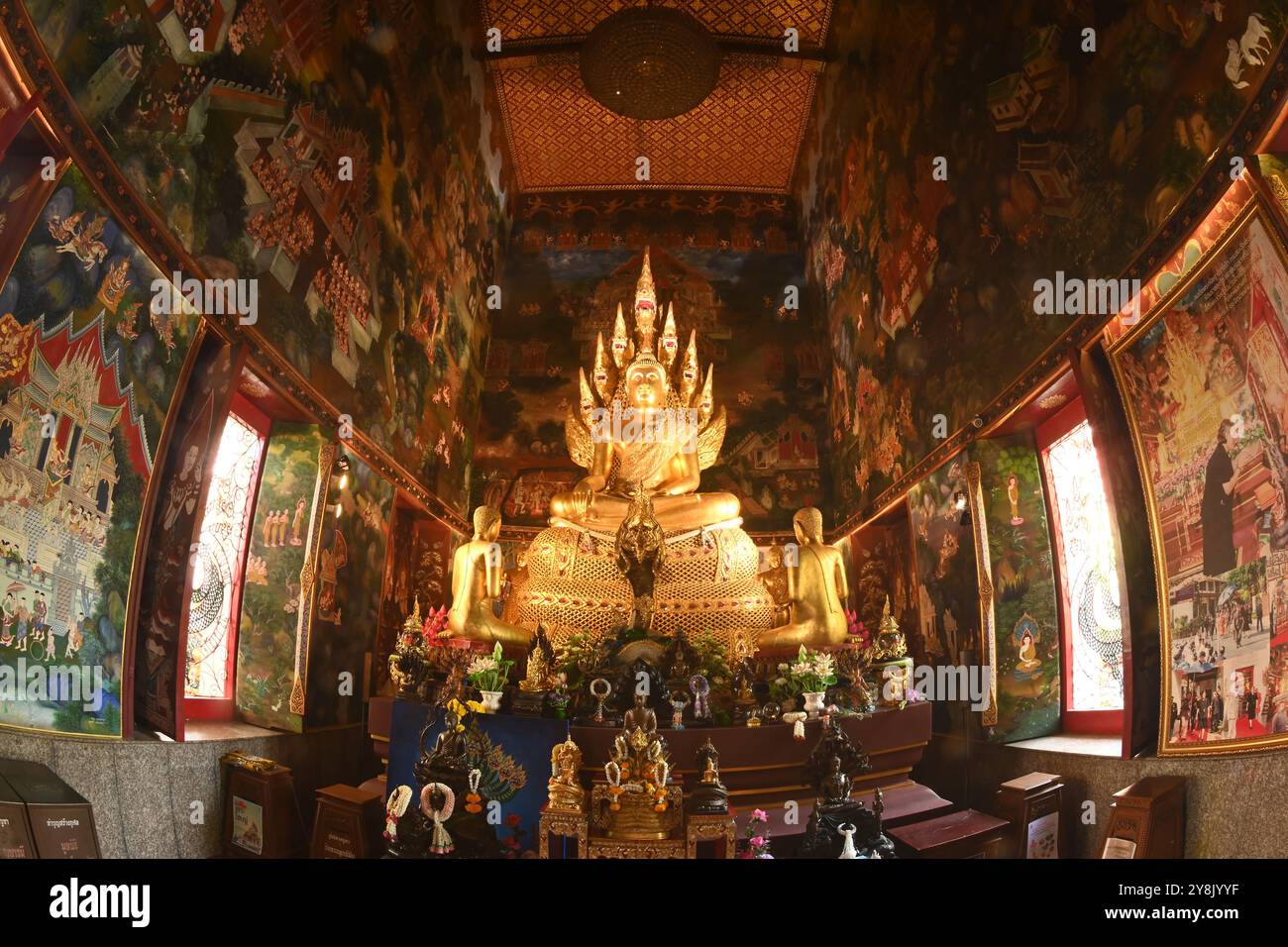 The Naga Prok Buddha image in the Naga Prok temple is considered to be ...
