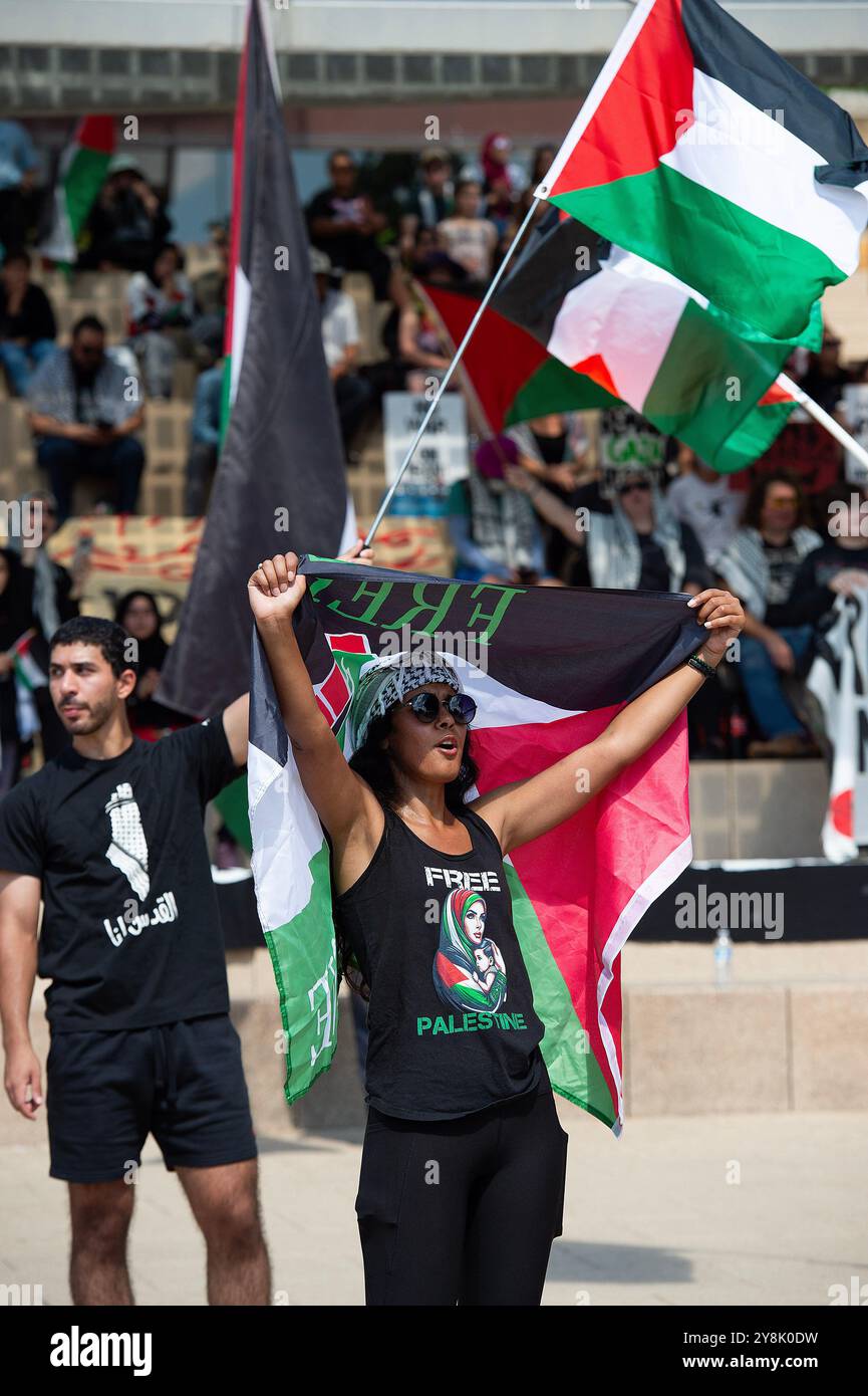 Resistance. 5th Oct, 2024. Austin for Palestine Coalition protesting at ...