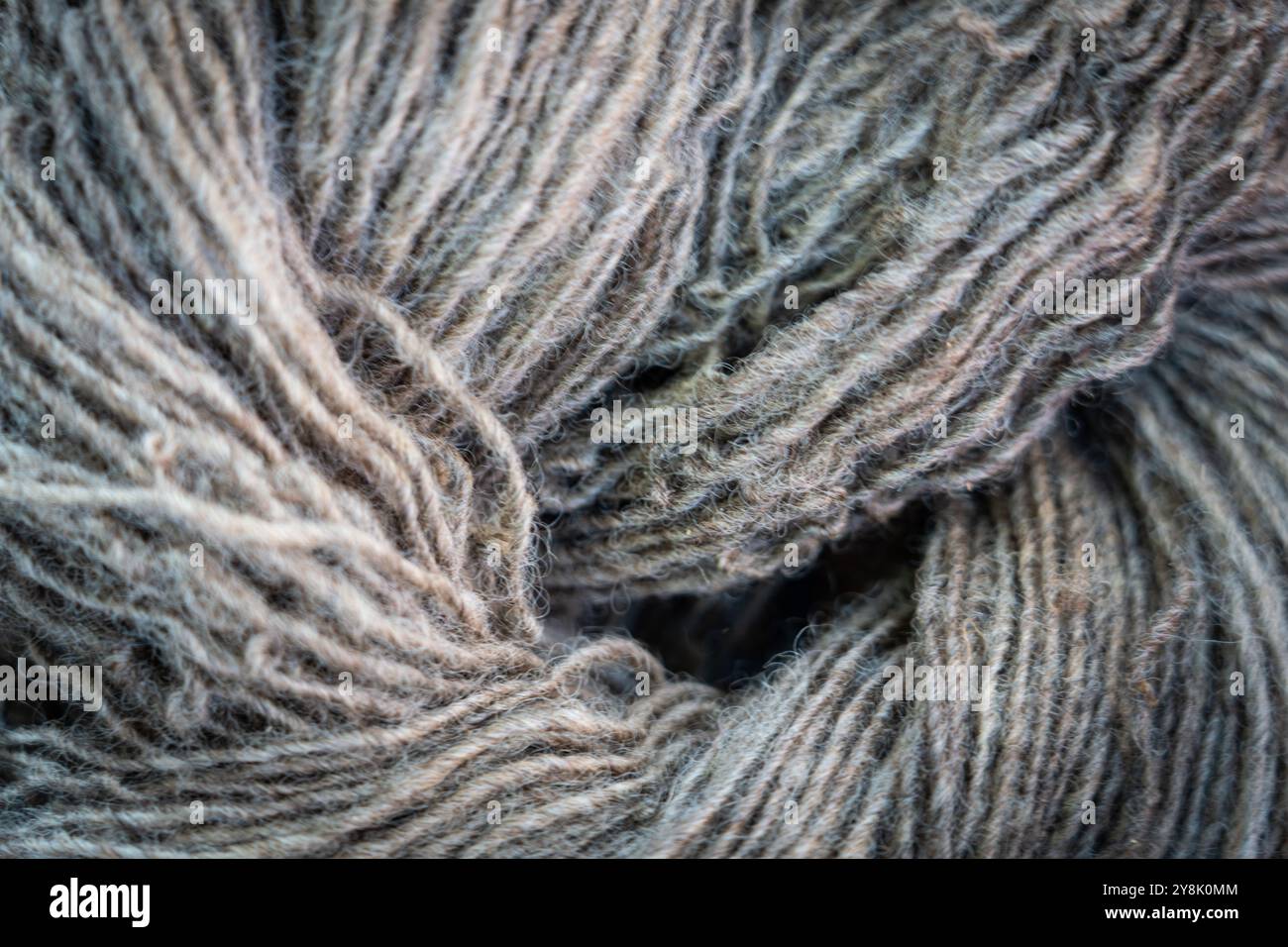 Natural colored wool used in navajo weaving Stock Photo - Alamy
