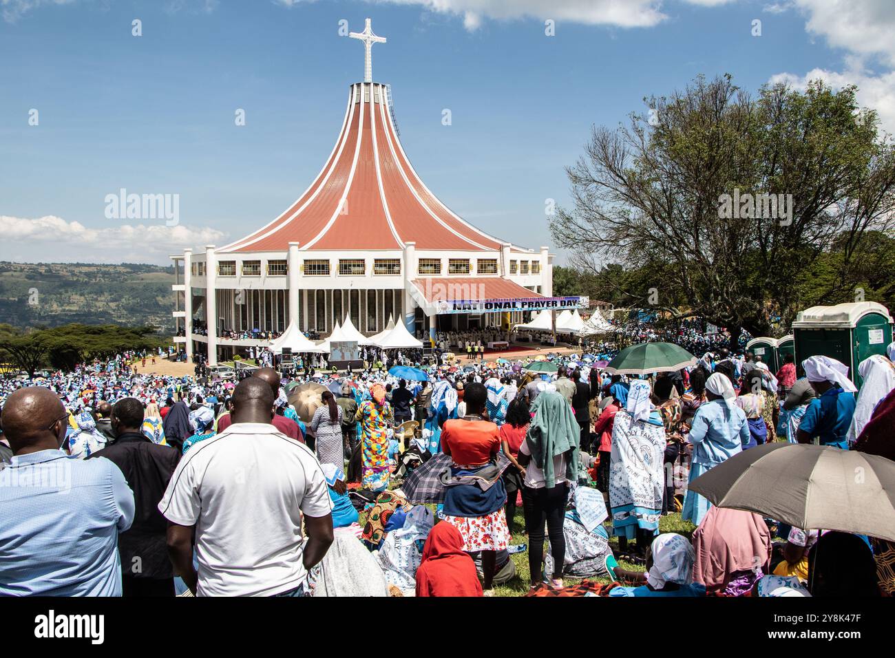 Nakuru, Kenya. 05th Oct, 2024. Catholic faithful participate in mass ...