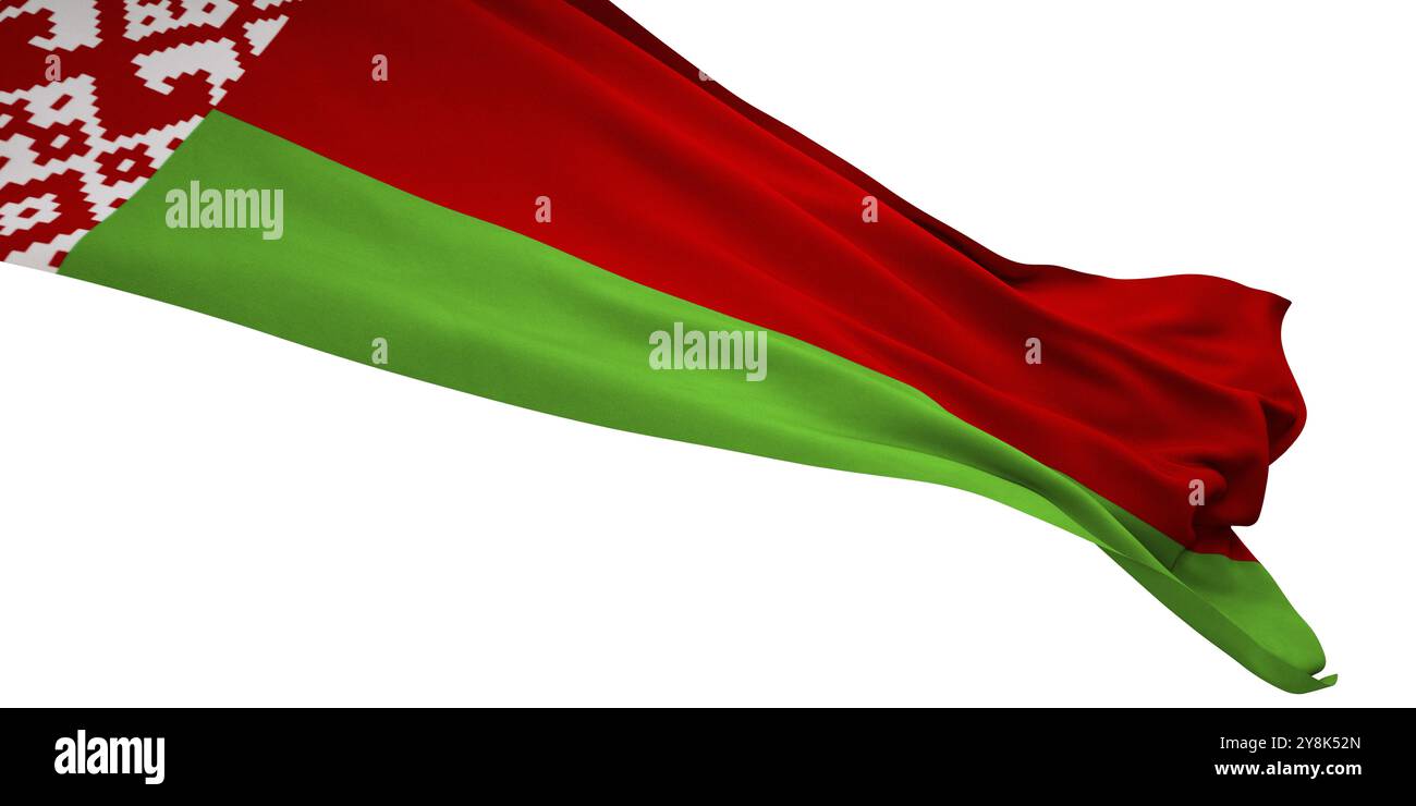 3d rendering national belarus flag hi-res stock photography and images ...