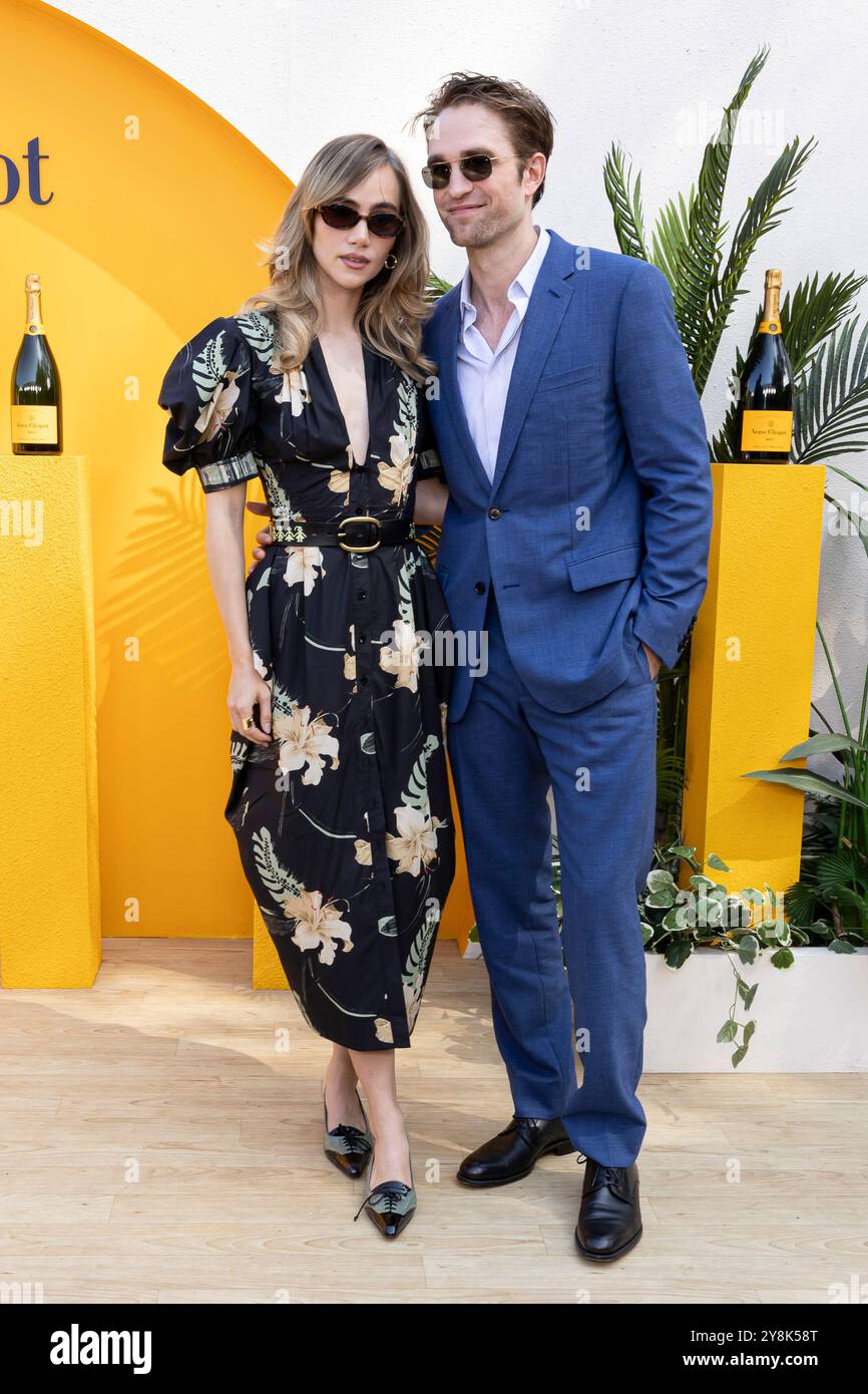 Los Angeles, USA. 05th Oct, 2024. Suki Waterhouse and Robert Pattinson ...