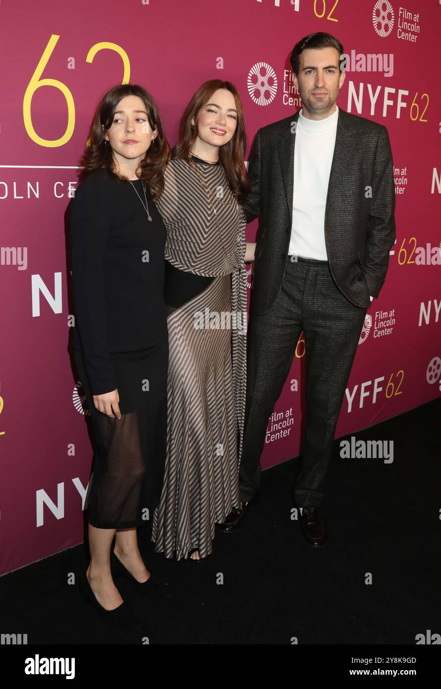 October 5, 2024, New York, New York, USA: Producers ALI HERTING, EMMA ...