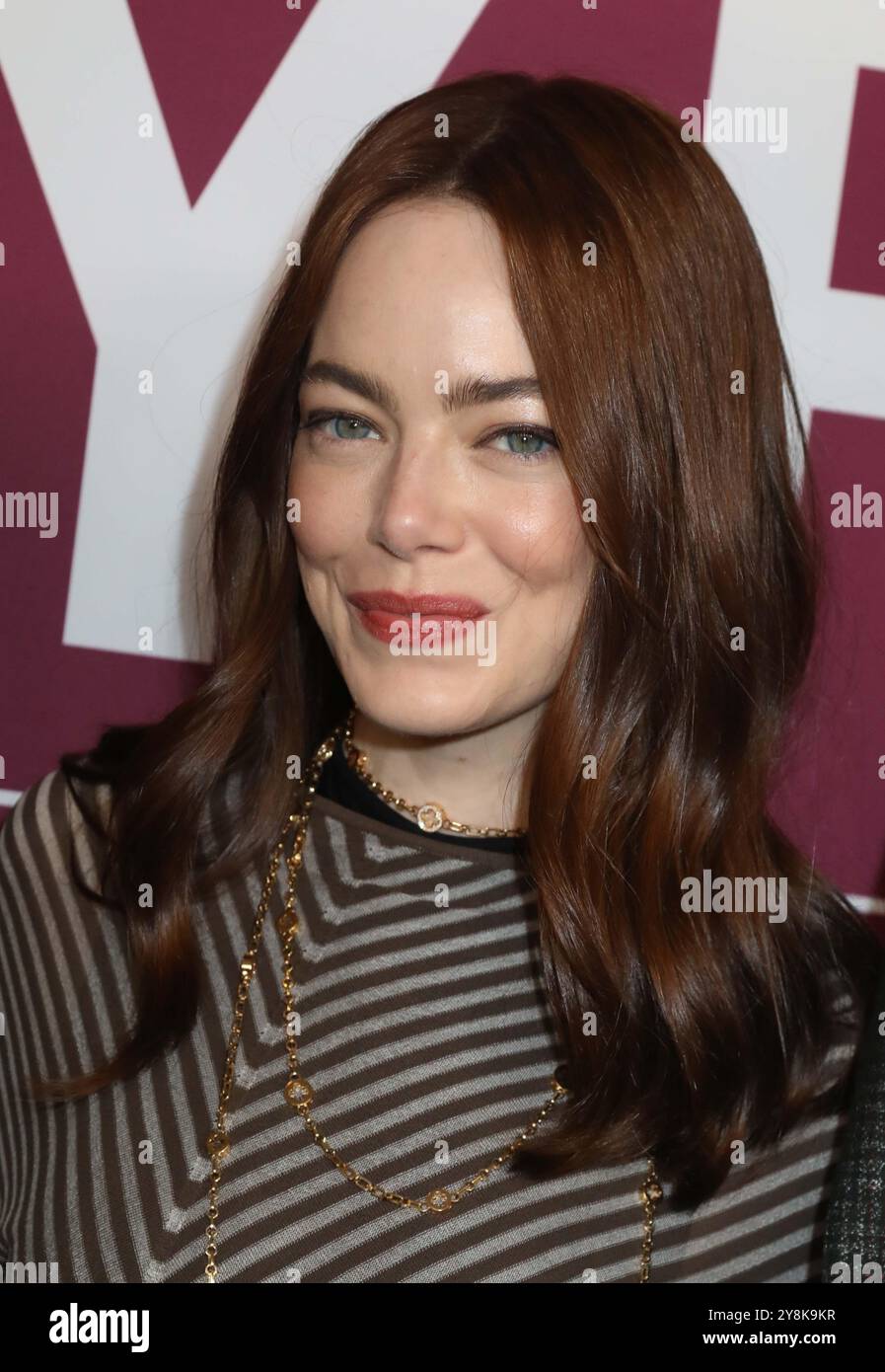 Emma stone 2024 alice tully hall hi-res stock photography and images ...