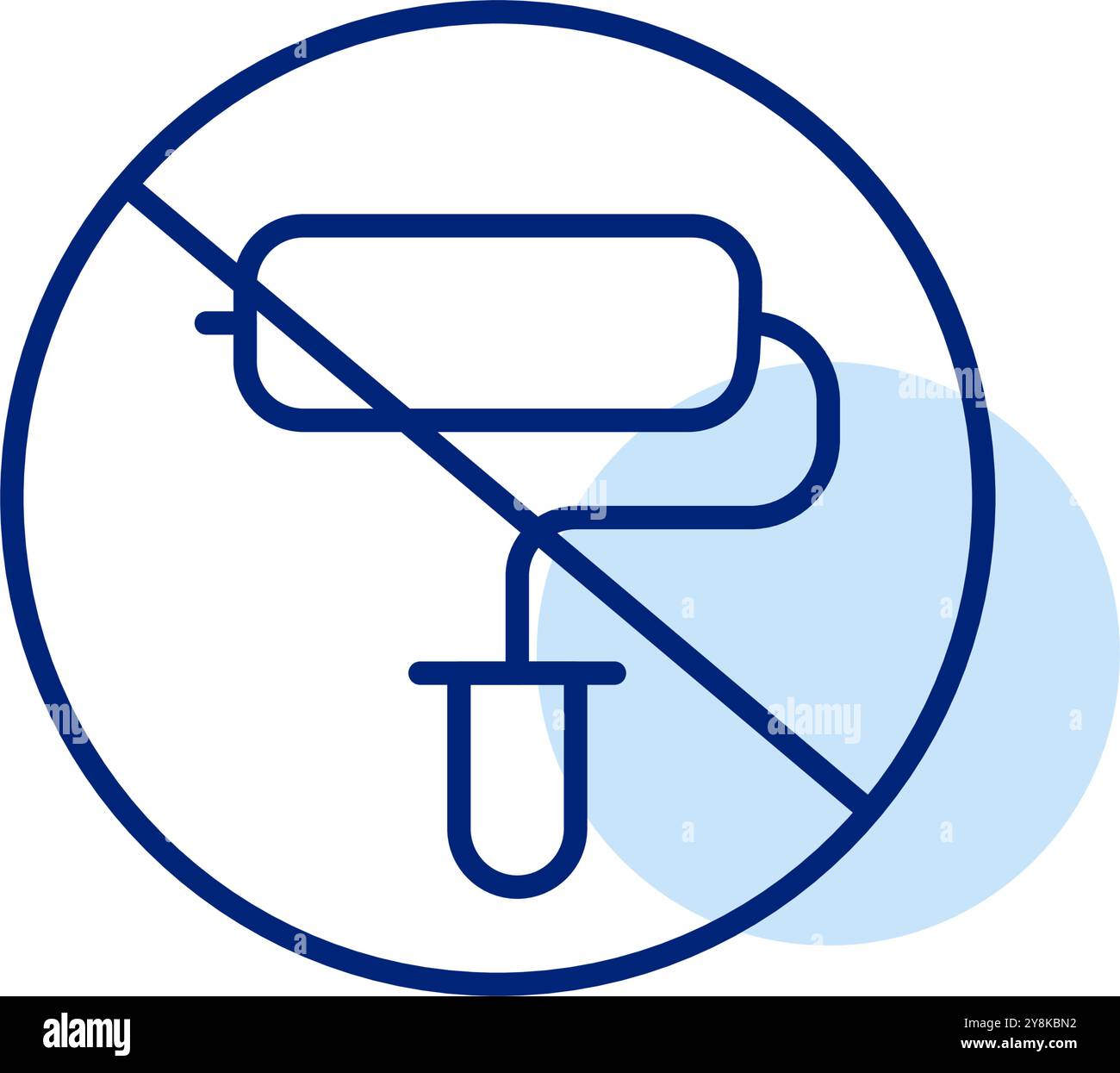 Renovation line icon real Stock Vector Images - Alamy