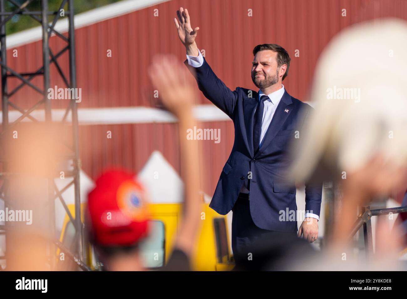 Butler, United States. 05th Oct, 2024. Republican Vice Presidential ...