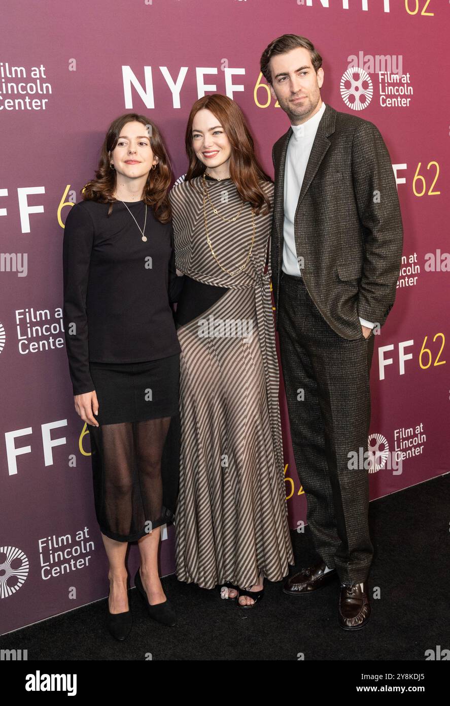 New York, NY, USA, 5 October, 2024: Ali Herting, Emma Stone wearing ...