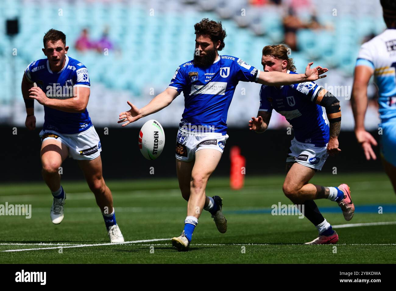 Sydney, Australia, 6 October, 2024. Khaled Rajab of the Newtown Jets ...