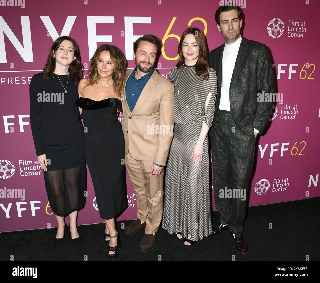 Ali Herting, Jennifer Grey, Kieran Culkin, Emma Stone, Dave McCary at ...