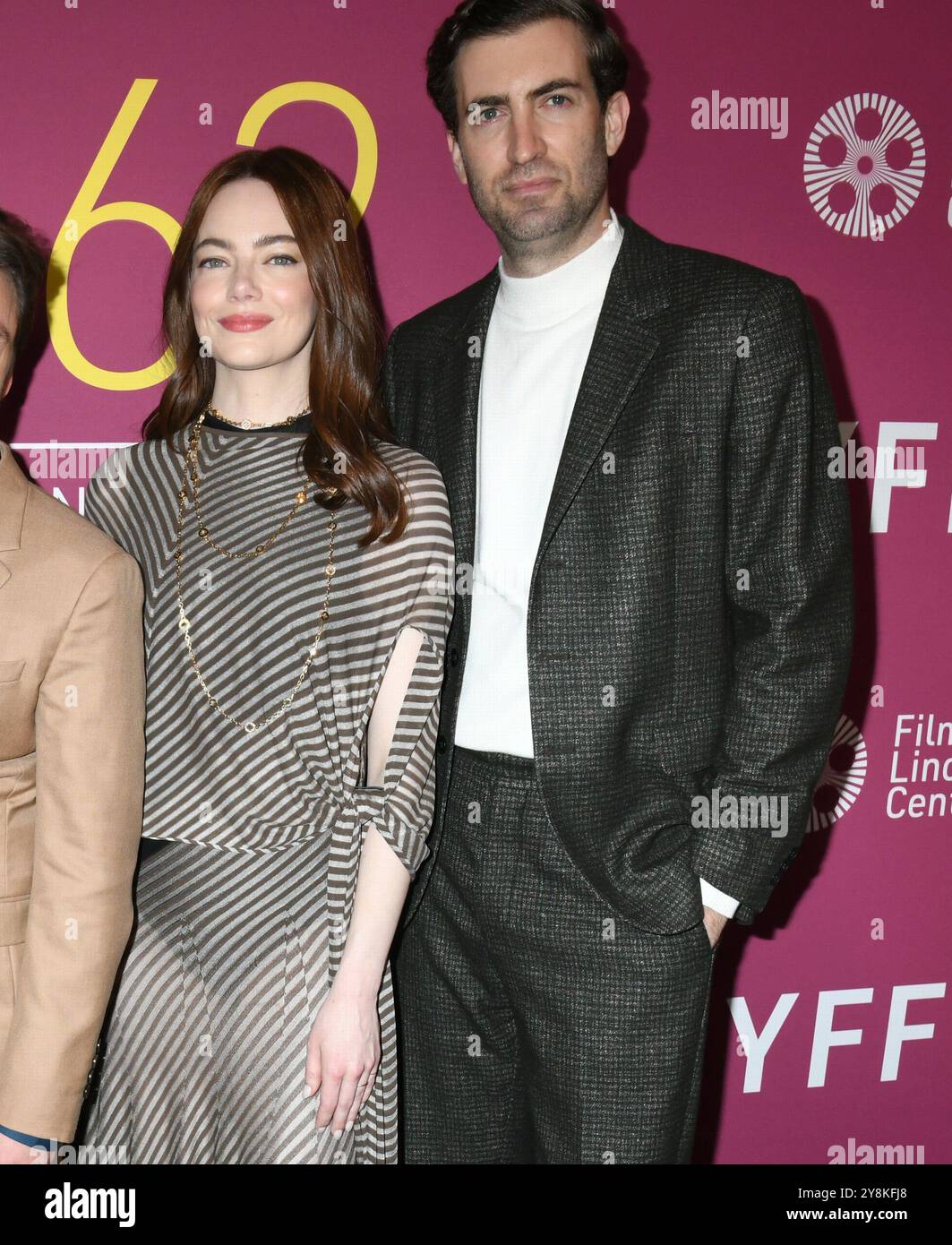 Emma Stone, Dave McCary at arrivals for The 62nd New York Film Festival ...
