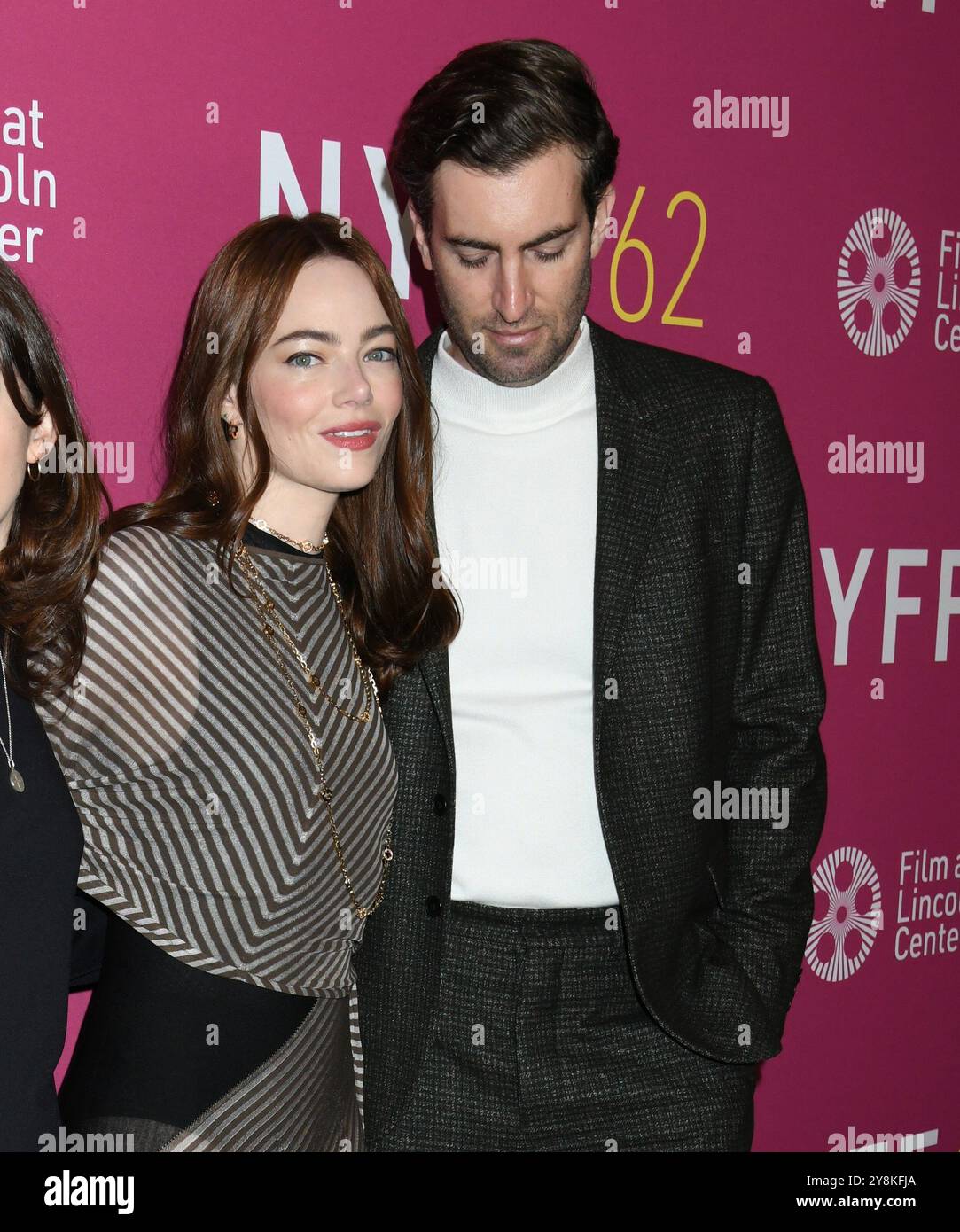 Emma Stone, Dave McCary at arrivals for The 62nd New York Film Festival ...