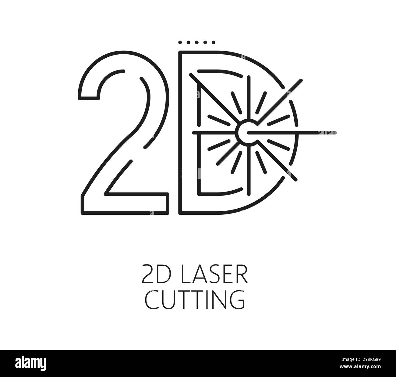 Science technology 2d linear Cut Out Stock Images & Pictures - Alamy