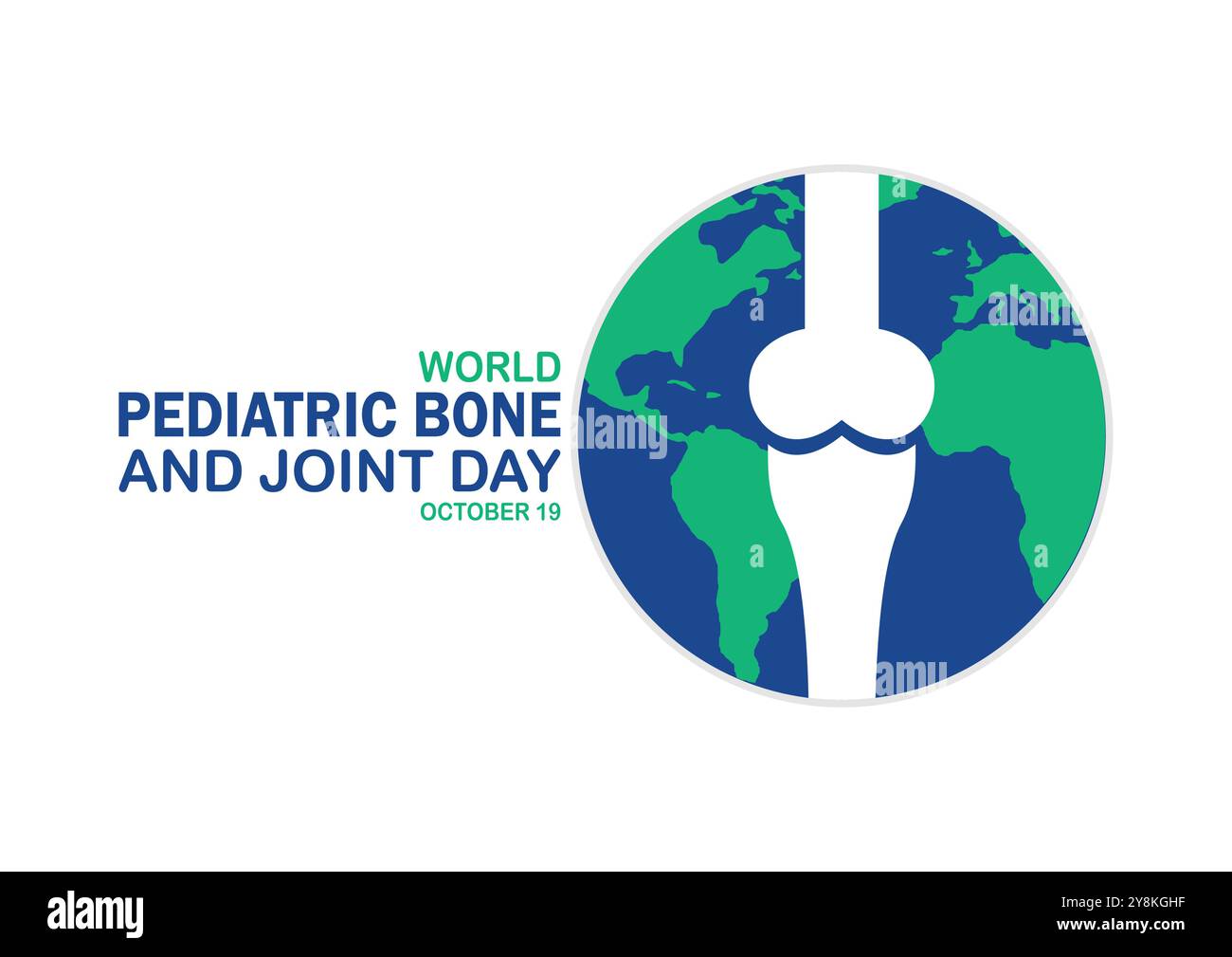 World Pediatric Bone And joint Day wallpaper with shapes and typography ...