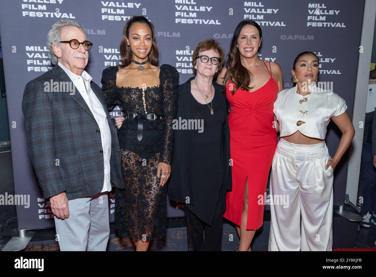 San Rafael, California, USA. 5th Oct 2024. Adriana Paz, Zoe Elton, Mark ...