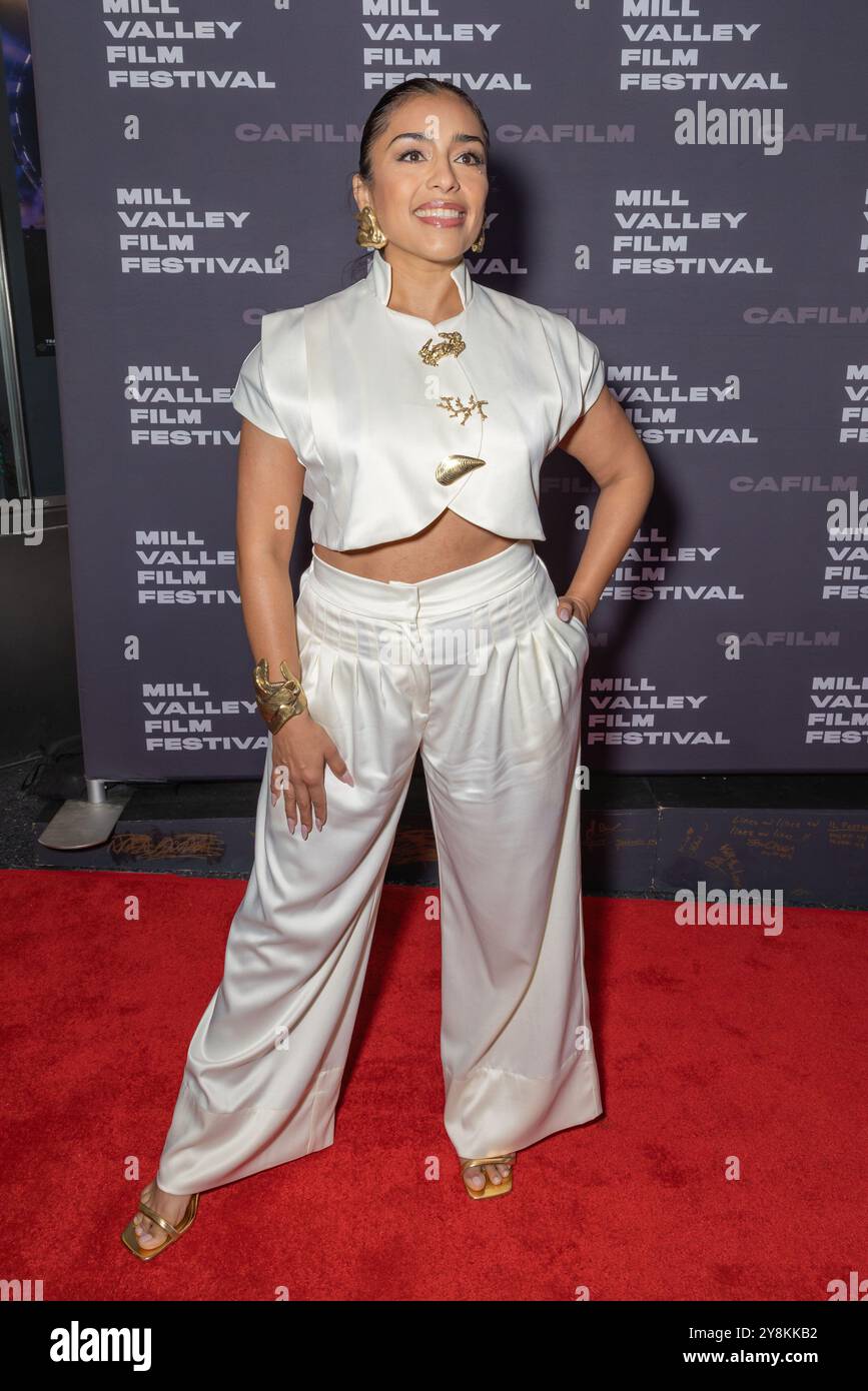 Adriana Paz sttends the Screening of "Emilia Pérez" during the 47th ...