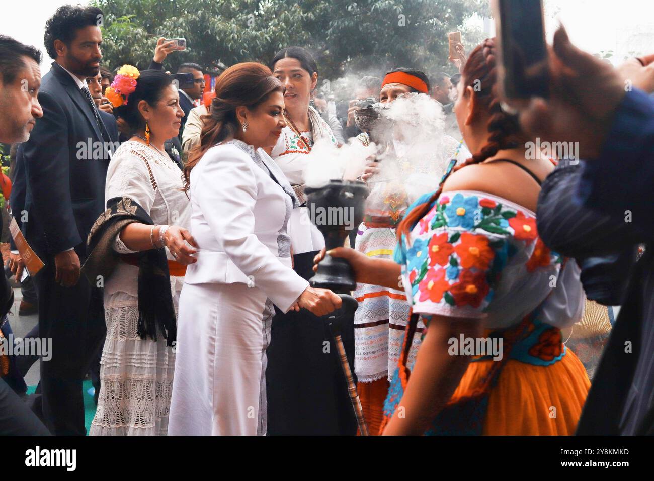 Baton Comand Ceremony For Clara Brugada as Mexico City Head of ...