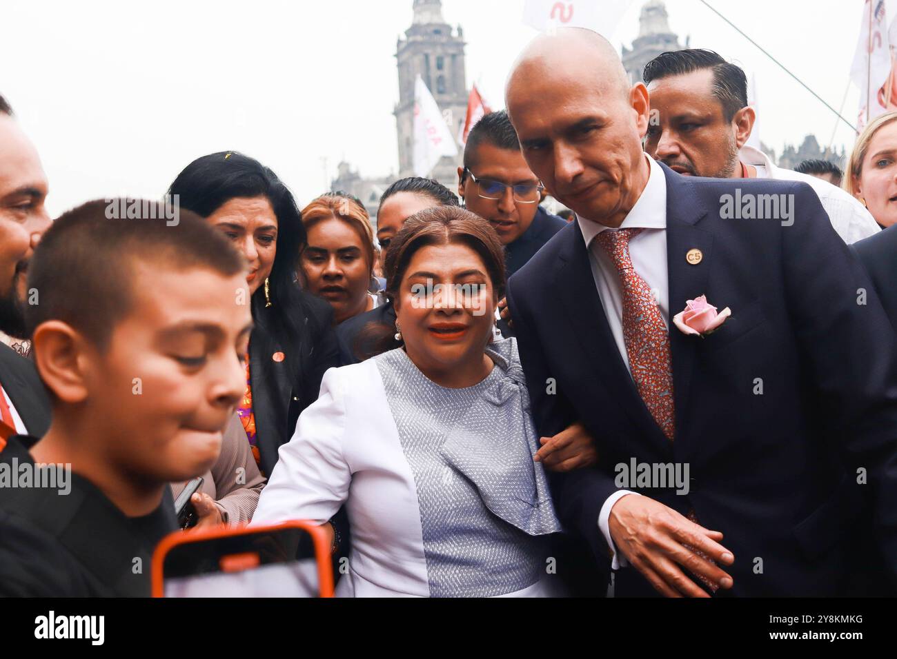 Baton Comand Ceremony For Clara Brugada as Mexico City Head of ...