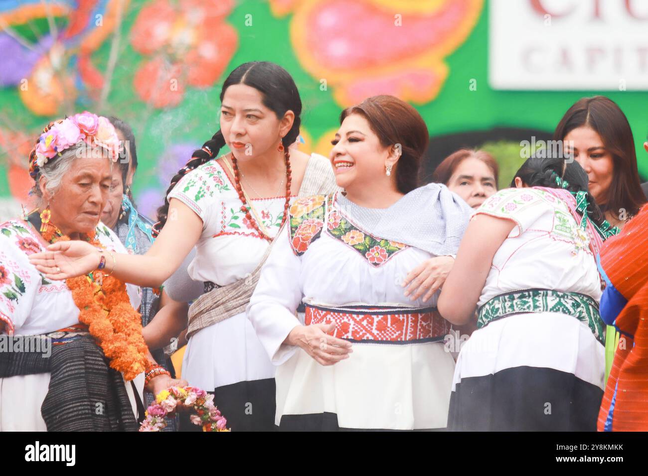 Baton Comand Ceremony For Clara Brugada as Mexico City Head of ...