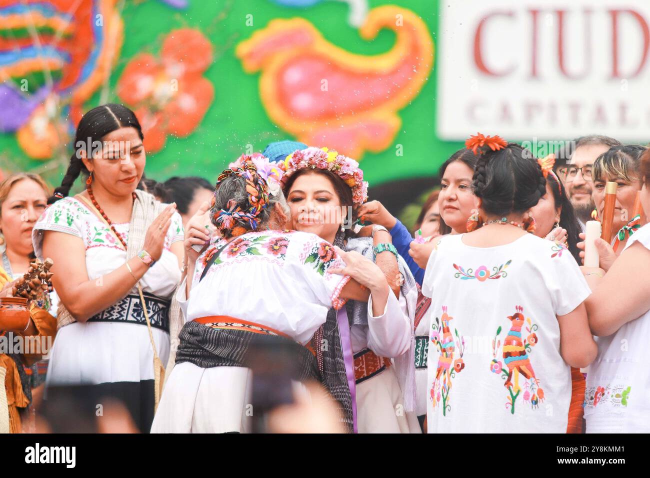 Baton Comand Ceremony For Clara Brugada as Mexico City Head of ...