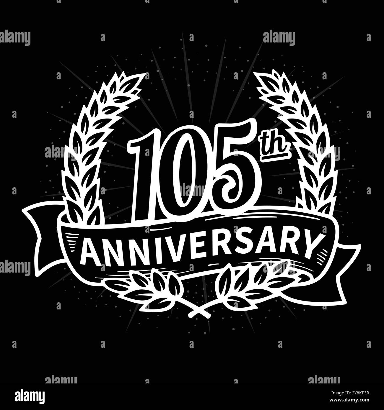 Number 105 Stock Vector Images - Alamy