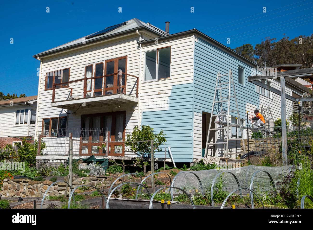 Weatherboard house australia hi-res stock photography and images - Alamy