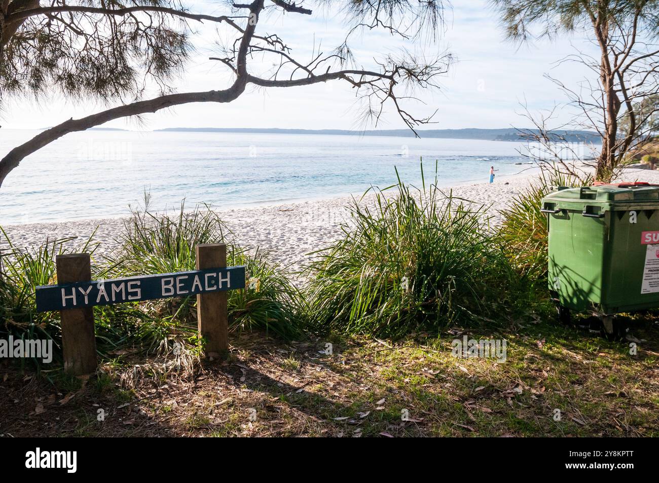 Suburb of Hyams Beach, Jervis Bay, NSW, Australia Stock Photo - Alamy
