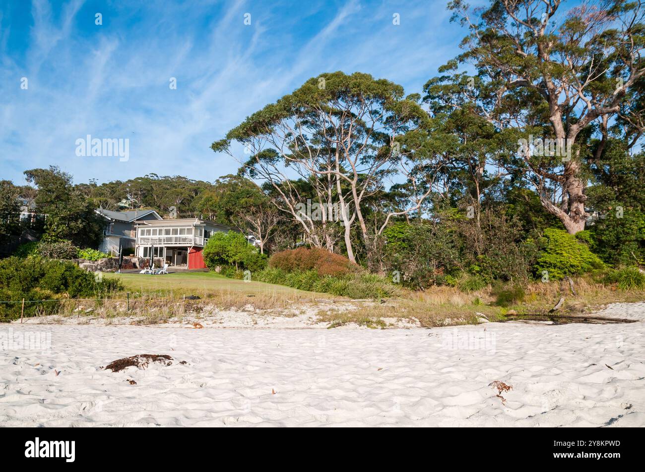 beach house, Hyams Beach, Jervis Bay, NSW, Australia Stock Photo - Alamy