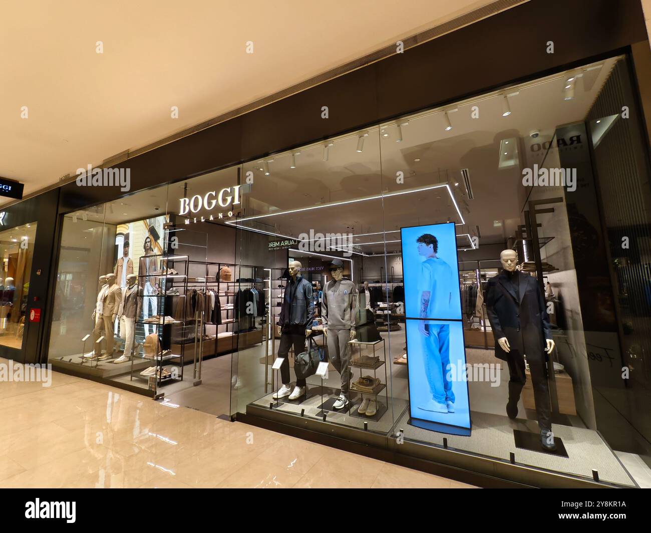 KUALA LUMPUR, MALAYSIA - AUGUST 28, 2024: Boggi brand retail shop in ...