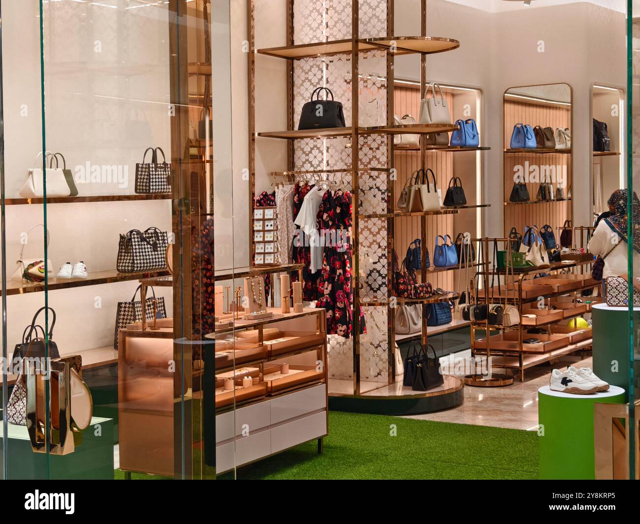 KUALA LUMPUR, MALAYSIA - AUGUST 28, 2024: Kate Spade brand retail shop ...