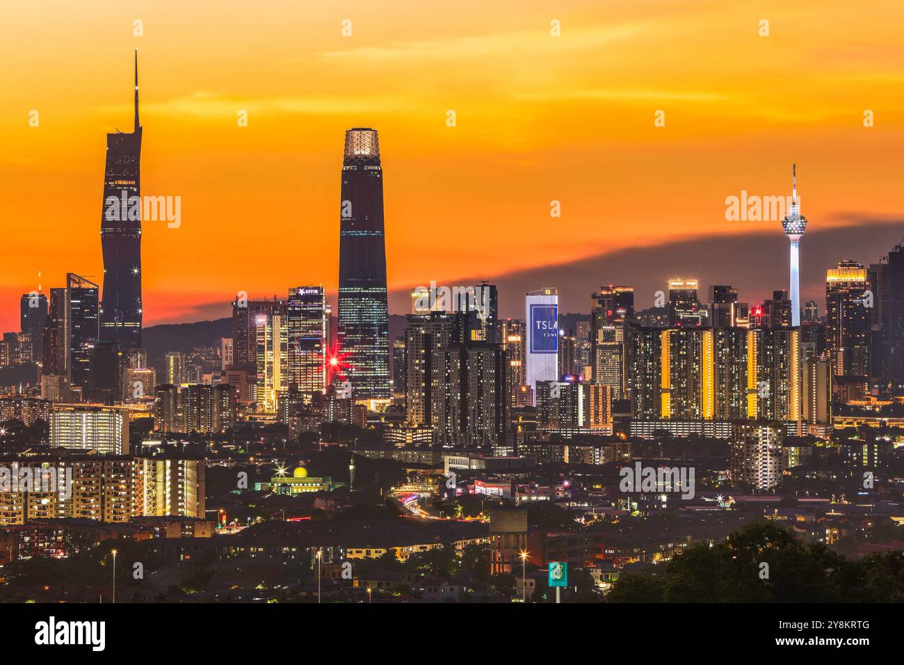 The Megacity of Kuala Lumpur, Malaysia Stock Photo - Alamy