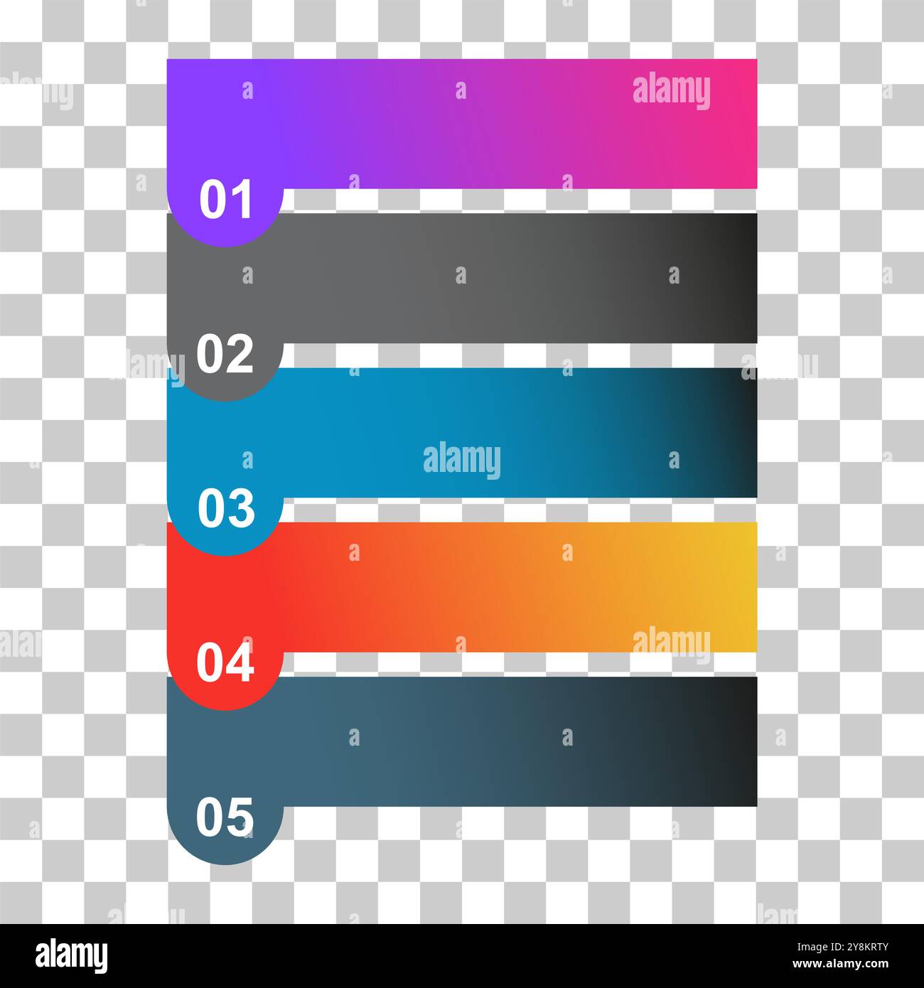 Five step infographic vertical diagram, business information design ...