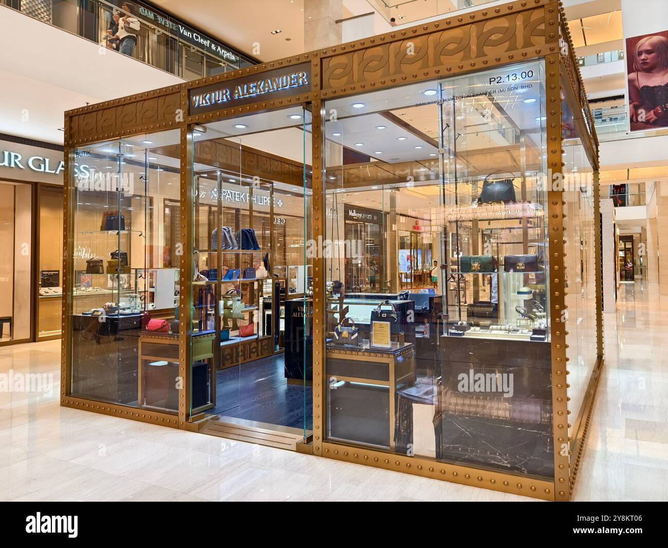 KUALA LUMPUR, MALAYSIA - AUGUST 28, 2024: Viktor Alexander brand retail ...